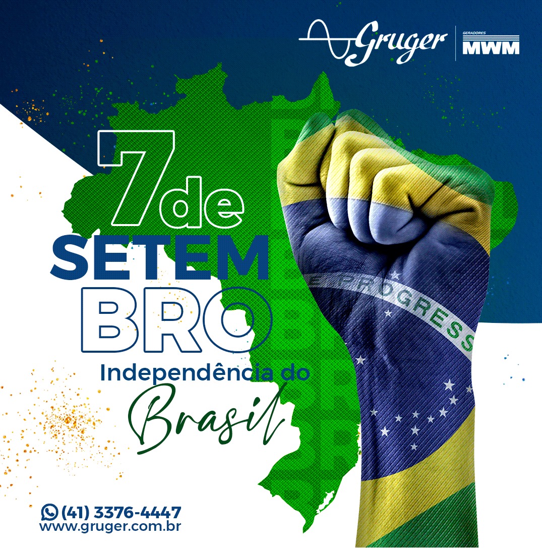 Locação de Geradores - Gruger Geradores - 7 de Setembro