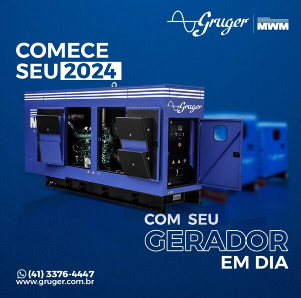 Geradores de Energia Gruger - Manutenção, Venda e Locação