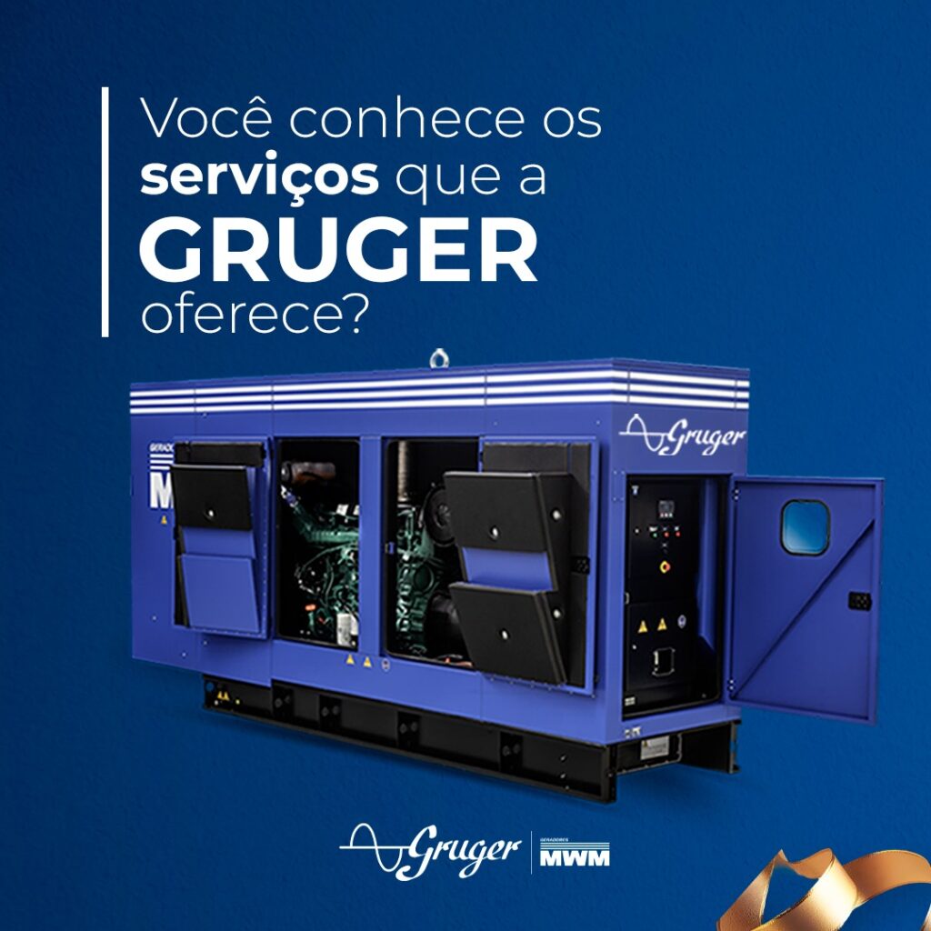 Geração de energia com geradores - Gruger Grupos Geradores
